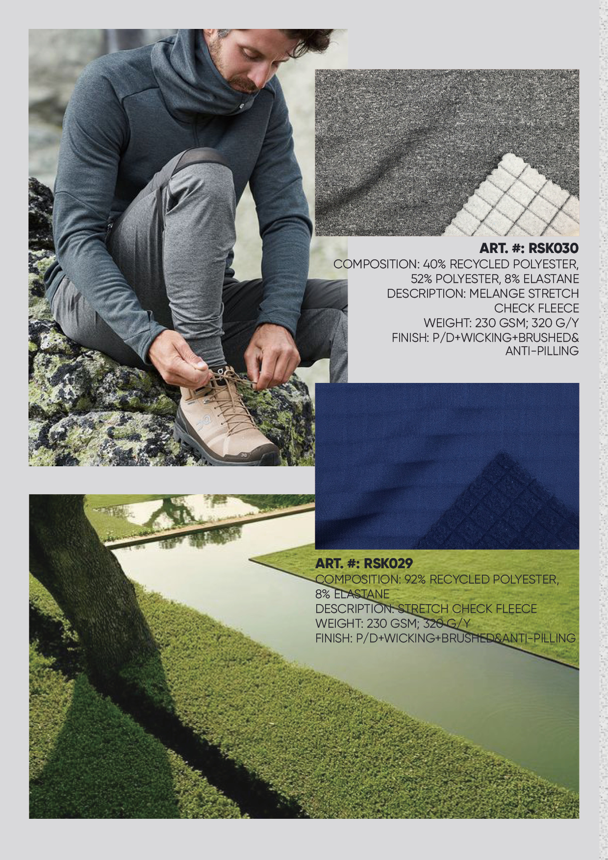 Recycled Fleece from post-consumer plastic bottles – PALTEX