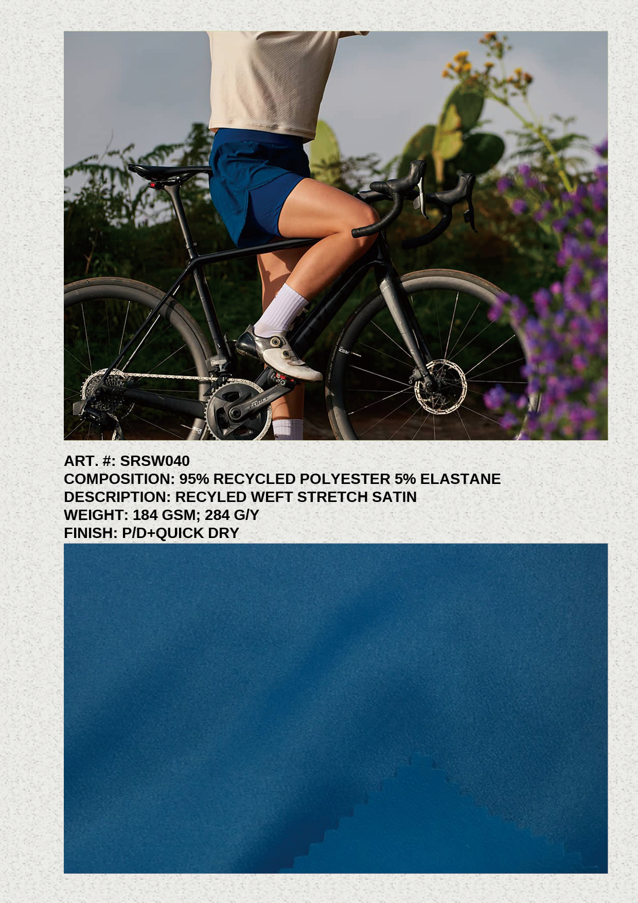 Recycled polyester – Stretch woven collection – PALTEX