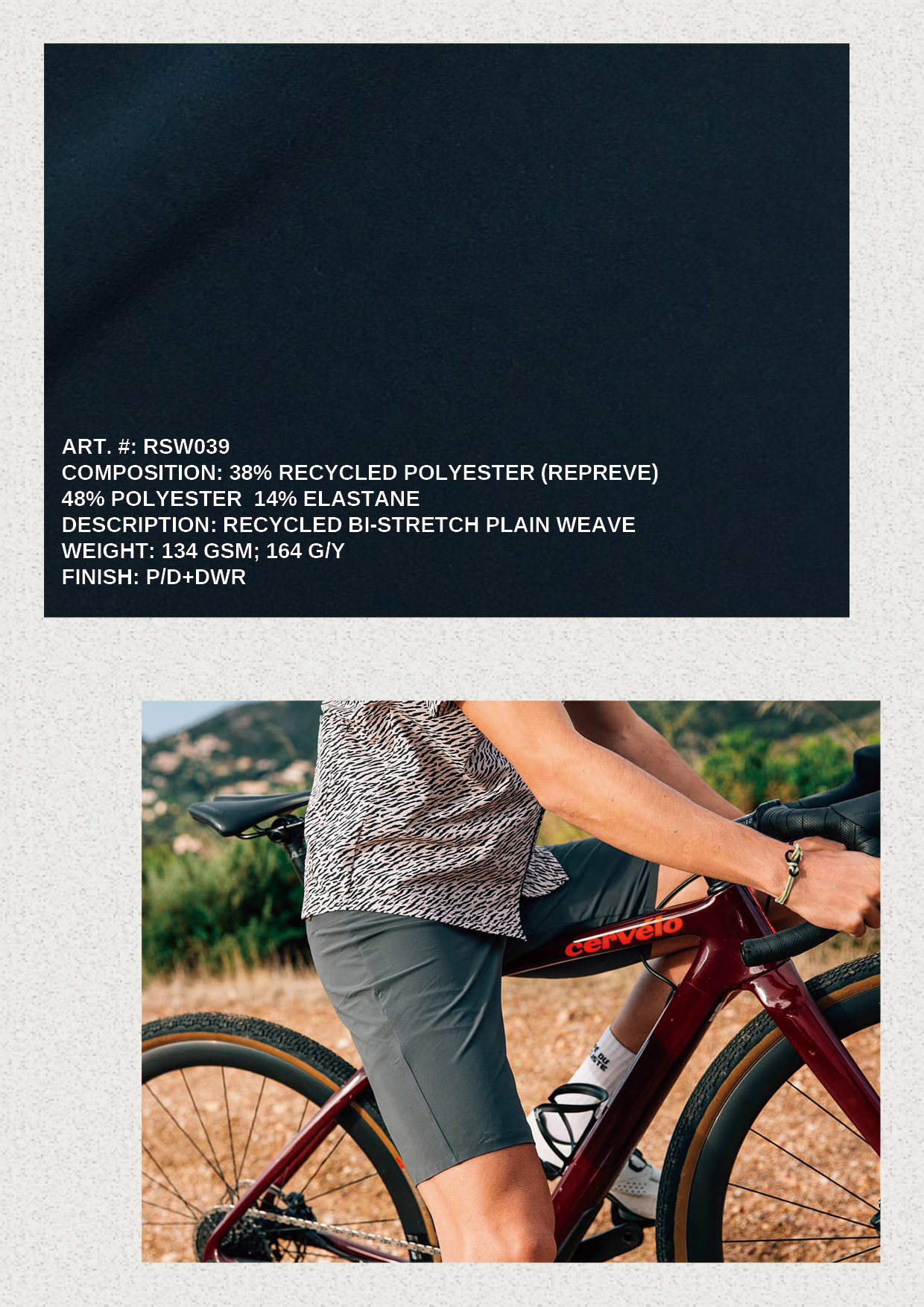 Recycled polyester – Stretch woven collection – PALTEX