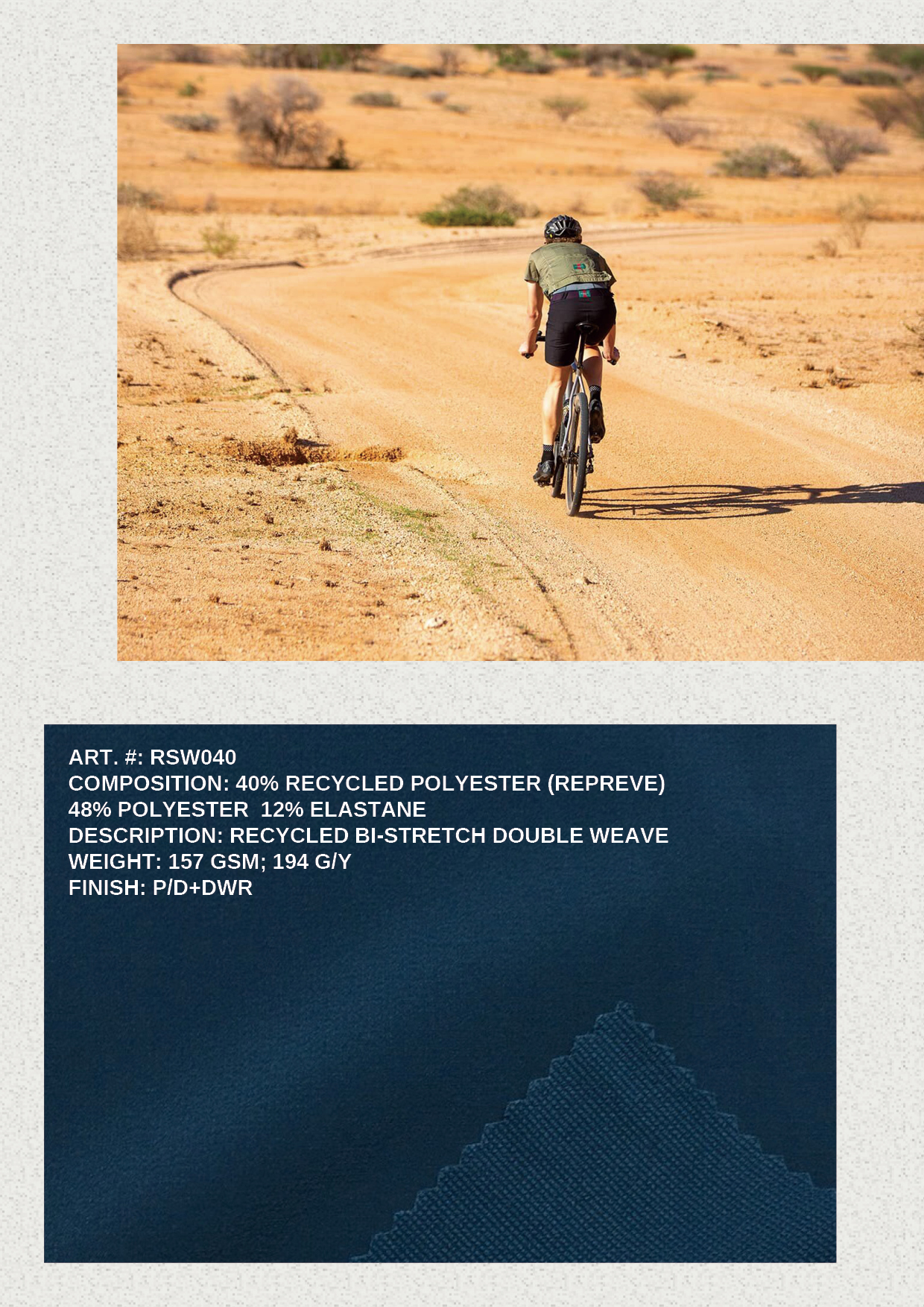 Recycled polyester – Stretch woven collection – PALTEX