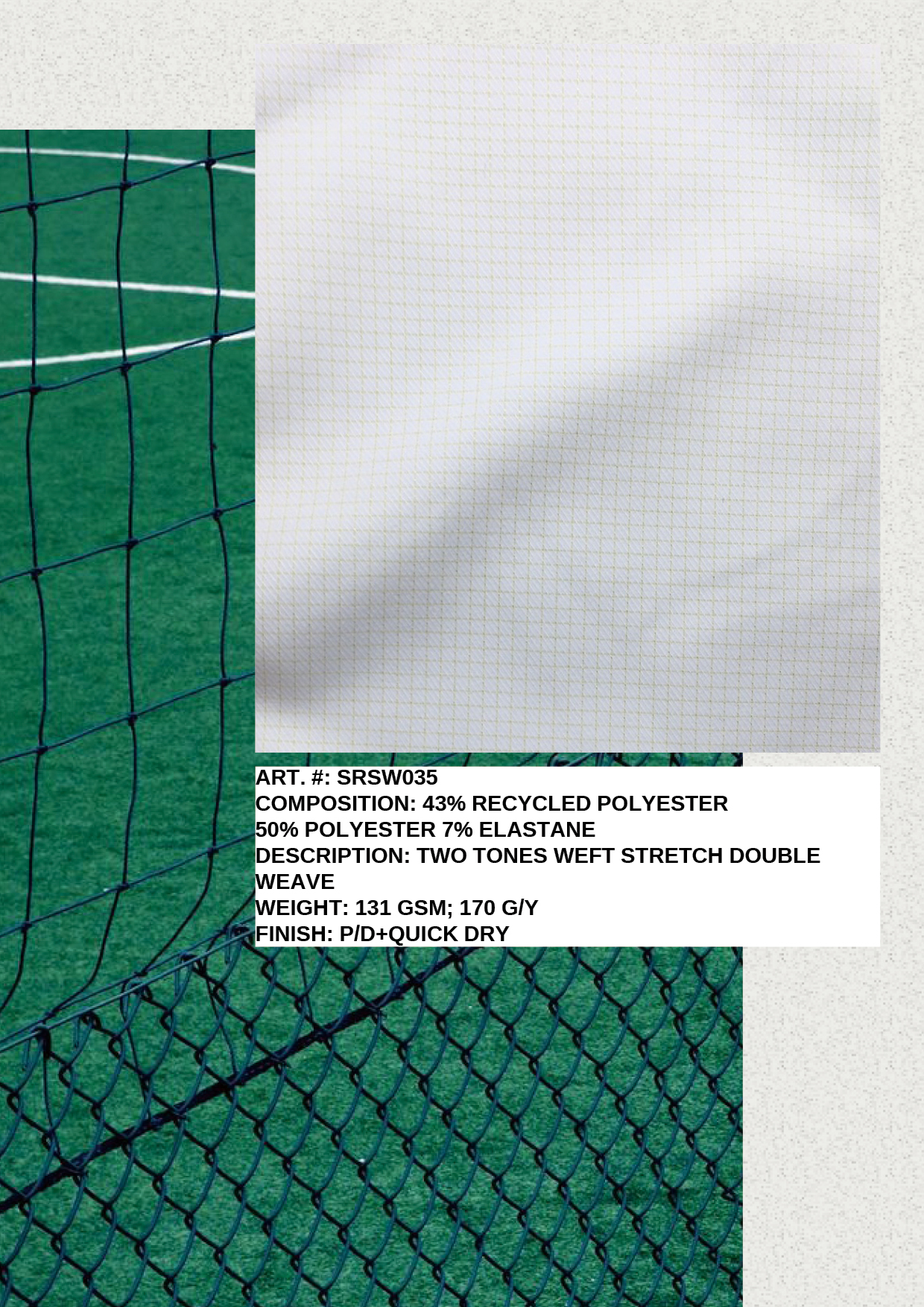 Recycled polyester – Stretch woven collection – PALTEX